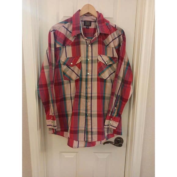 Rock Creek Ranch | Shirts | Mens Vintage Rock Creek Ranch Pearl Snap ...